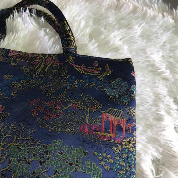 Bags | Chinese Pattern Tote | Poshmark